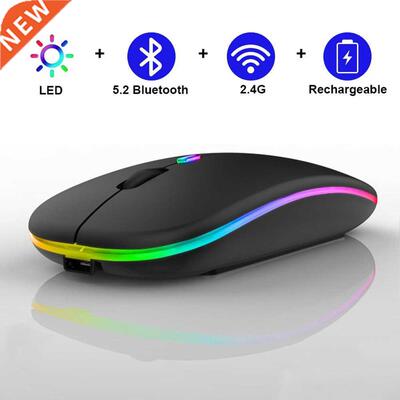 Rechrgeble Wireless Mouse Computer Bluetooth Mouse Ergonom