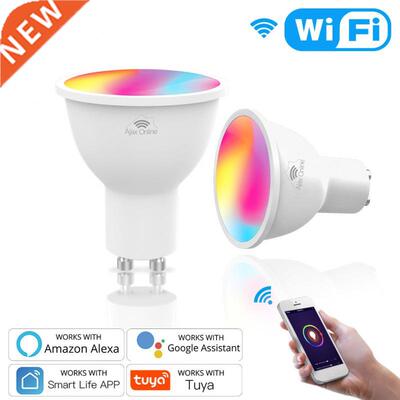 Newest Smart LED WiFi Bulbs RGBW C + W 4.5W Dimmable Smart