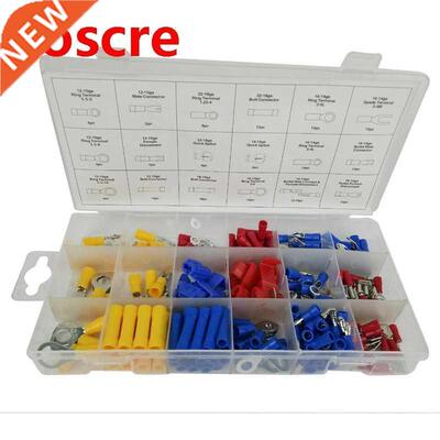 160pcs wiring terminal Closed line Cold pressed terminal O-t