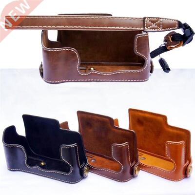 PU Leather Camera Bag Case For Fujifilm FUJI XE3 X E3 Batte