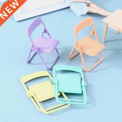 1Pc Mini Chair 1:12 Dollhouse Miniature Chair Plastic Armcha