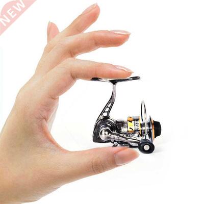 POWER Full Metal Mini Winter Ice Fishing Reel Small Spinning