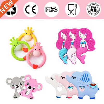 Silicone Teethers for Baby BPA Free Toddle Teething Toys Sa