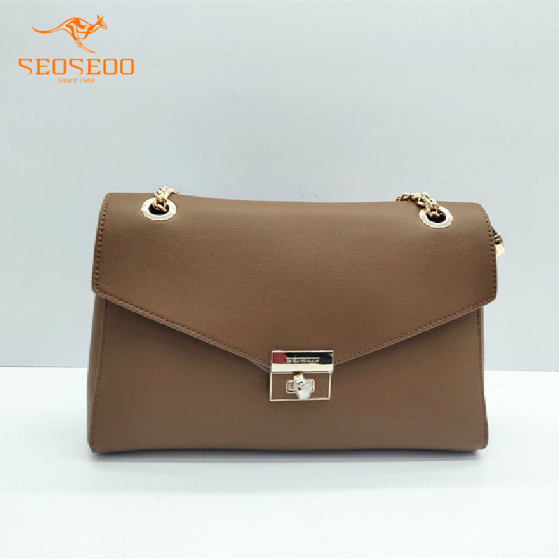SEOSEOO 南奥九州袋鼠女包2023 时尚气质小方包单肩791673 小方包