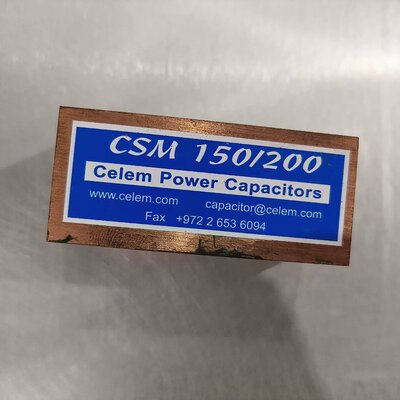 议价CELEM电容CSP150/200以色列原装进口 谐振高频