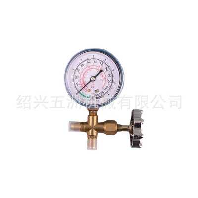 CT-466单表阀 加氟表冷媒表阀R12R22r134R410R502冷媒表压力表