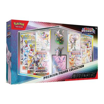 PTCG英文版Prismatic Evolutions Premium Figure Collection礼盒
