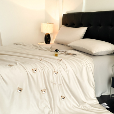 水洗冰丝满绣凉感空调被