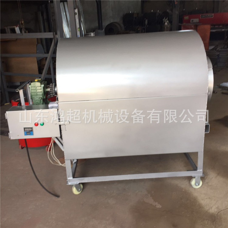 五香瓜子翻炒机电加热炒锅 不锈钢滚筒炒货机