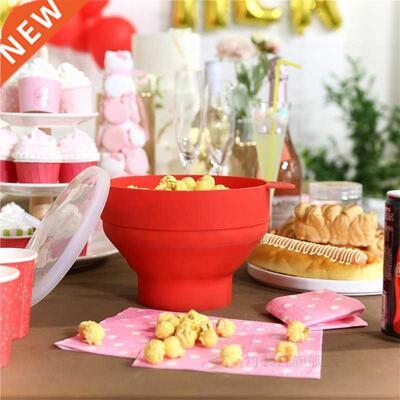 The Original Microwave Popcorn Maker Silicone Popcorn Bucket