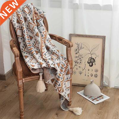 Textile City Navajo Sun Blanket Knitted Bohemian Air Conditi