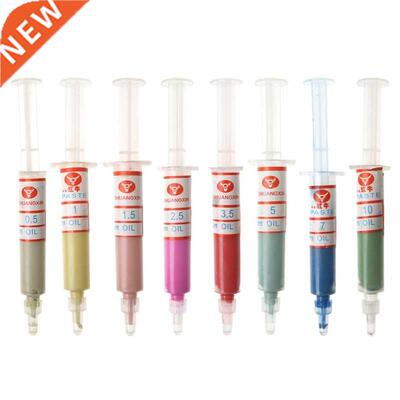 8Pcs Diamond Polishing Lapping Pastes Compound Syringes Set