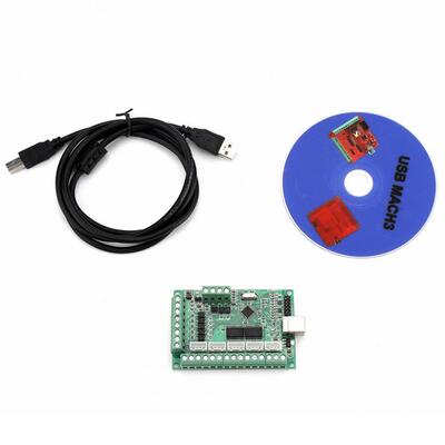 USB Interface Board CNC MACH3 Motion Control Card For Engrav