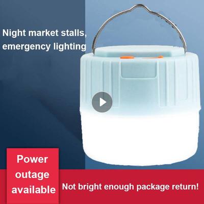 Solar LED Camping Light USB Rechargeable Bulb For Outdoor