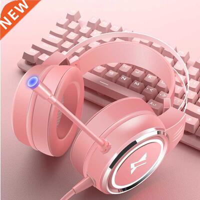 Wired Earphone Headset PC Gamer Stereo Folded Headphone