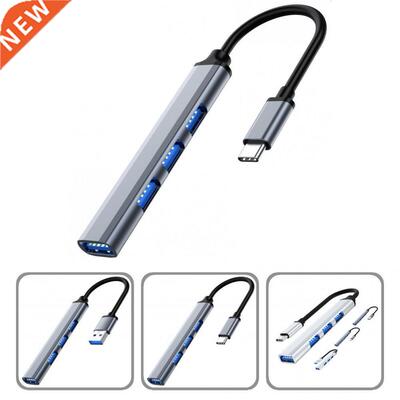Widely Compatibility Safe Portable Type-c USB Hub Extender f