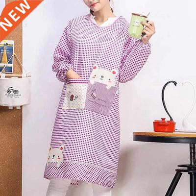 Kitchen Aprons Housework cleaning Protective Apron Cartoon B