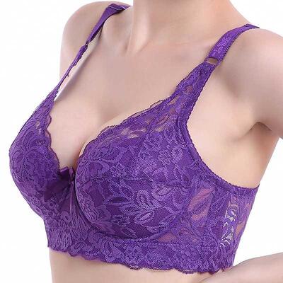 Hot Full cup thin underwear small bra plus size wireless adj