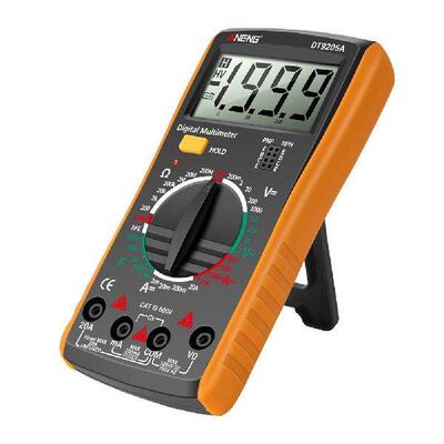 DT9205A Digital Multimeter RMS AC/DC Transistor Tester