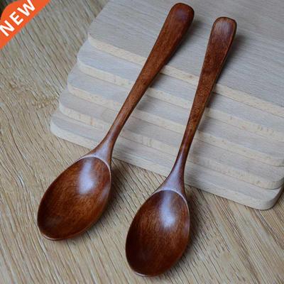 Wooden Spoon Bamboo Kitchen Cooking Utensil Tool Soup Teaspo