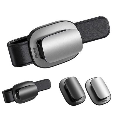 Baseus Car Glasses Case Auto Sun Visor Glasses Holder Sungla