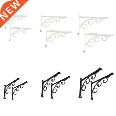 1 Pair Right Angle Metal Floating Shelf Brackets Wall Mounte