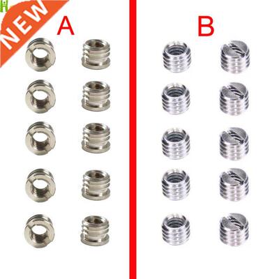 10pcs 1/4" to 3/8" Convert Screw Adapter f