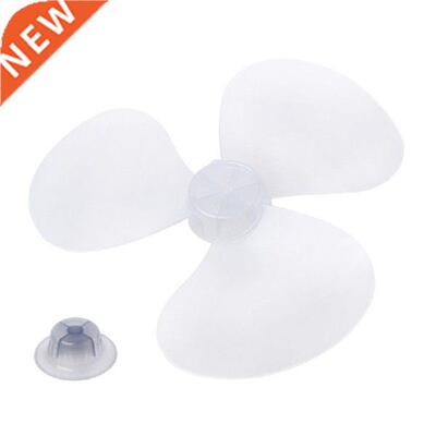 3 Leaves Clear Plastic Fan Blade Replacement for 12 Inch