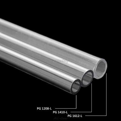 OD 12mm 1m 16mm PETG Water Coolng Rgd Hard Tube for PC