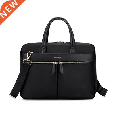 Women Lap Briefcase Computer Bag Business Document Organi