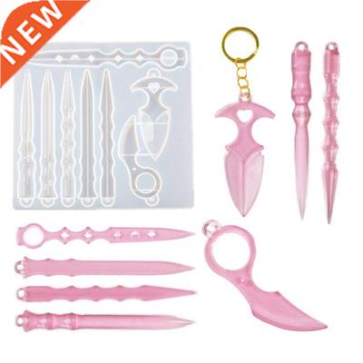 Self Defence Dagger Mold Anti-Wolf Weapons Sword Pendant Sil