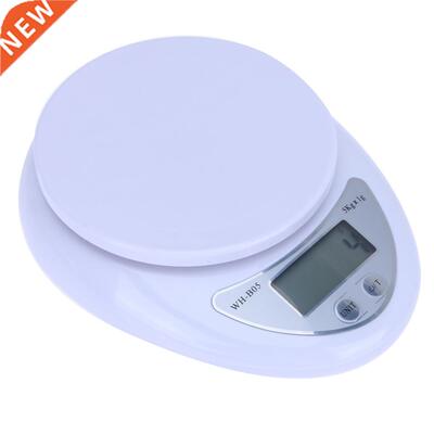 5Kg/0.1g LCD Dsplay Ktchen Scale Weght Balance Food Det