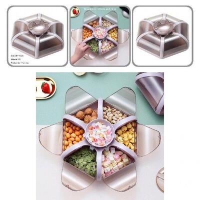 Creative Modern Lotus Candy Box Living Room Dried Fruit