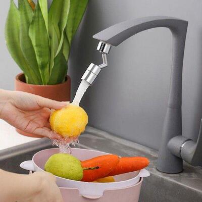 720 Degrees Water Outlet Faucet Sprayer Extender Bubbler