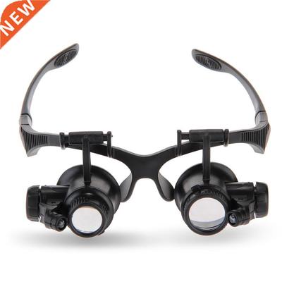 Good Market 8 Lense 10X 15X 20X 25X LED Magnifier Eye Glass