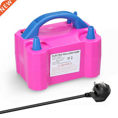 Balloon Air Pump Inflator Dual Nozzle Air Blower Balloon Inf