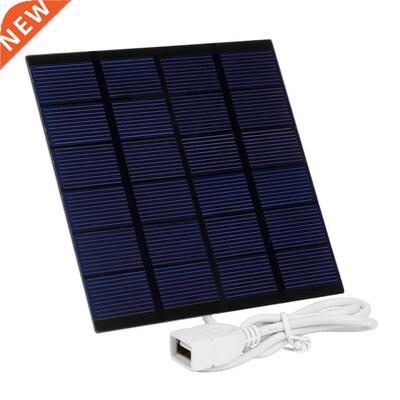1.5W 6V Solar Panel Polysilicon Portable Outdoor Travel Sola