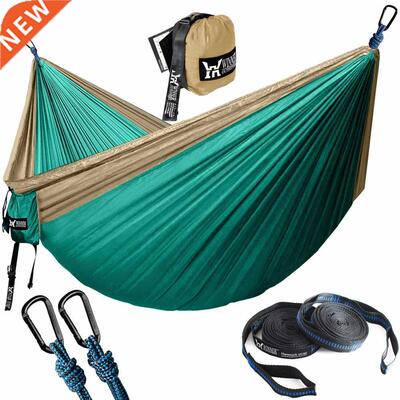 Portable Hammock Double Person Nylon Camping Hammock Surviva