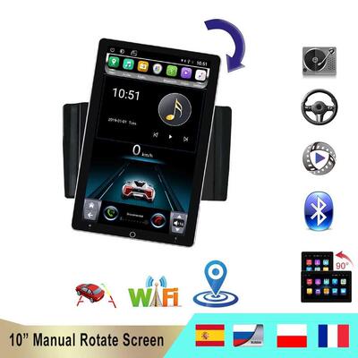 10.1inch Android 11 mp5 Player rotate WIFI Car Multimedia Gp