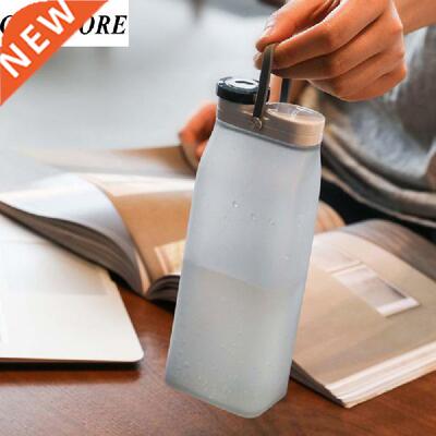 600ml Portble Silicone Folding Wter Bottle Cretive