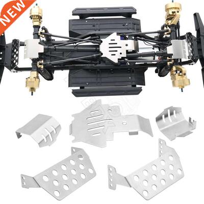 Free shipping TRX4 Stainless Steel Chassis Armor Axle Protec