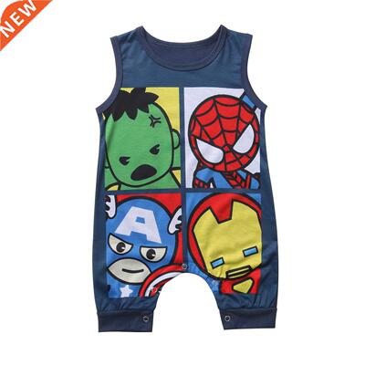 Pudcoco Baby Romper Newborn Infant Baby Boy Girl Cartoon Sup
