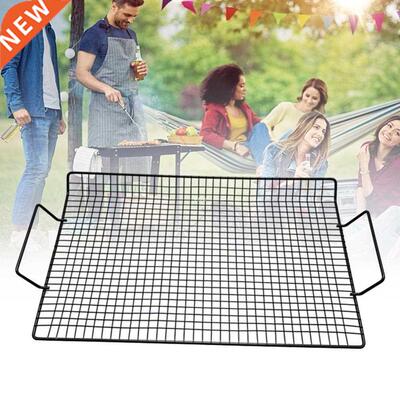 Outdoor Picnic With Handle Grill Tool Iron Wire Home Meat No