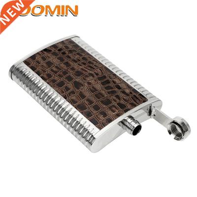 HOOMIN Stainless Steel 7OZ Drinkware Hip Flasks Whisky