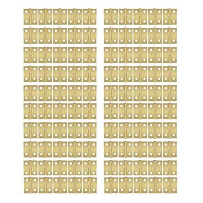 100Pcs 18X14mm Furniture Door Cabinet Hinges Jewelry Boxes D