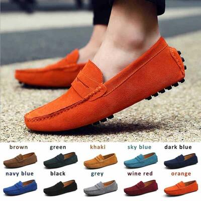 Men Casual Shoes Fashion Men Shoes Genuine Leather Men Loafe