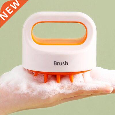 1Pc Shampoo Brush Handheld Silicone Scalp Massager Airbag