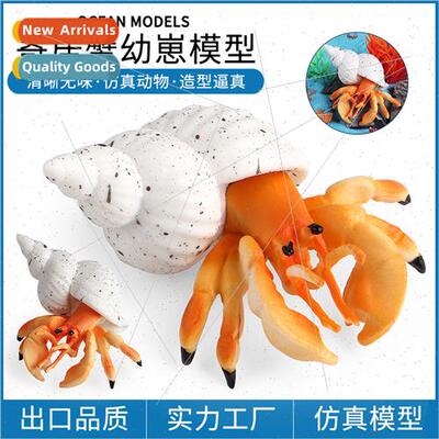 toy model herm crab whe housing arthropods fish tank ornamen
