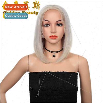Bobble head Korean undercut student short hair bob wig color