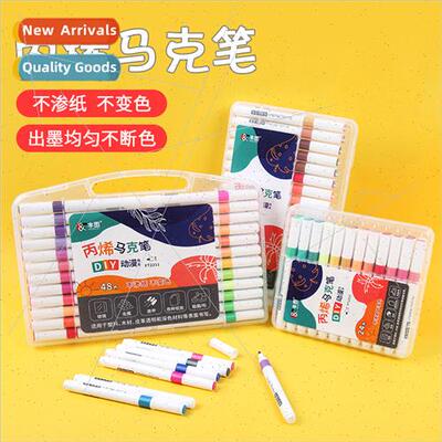 Waterproacrylic markers children DIY painting coloring pens